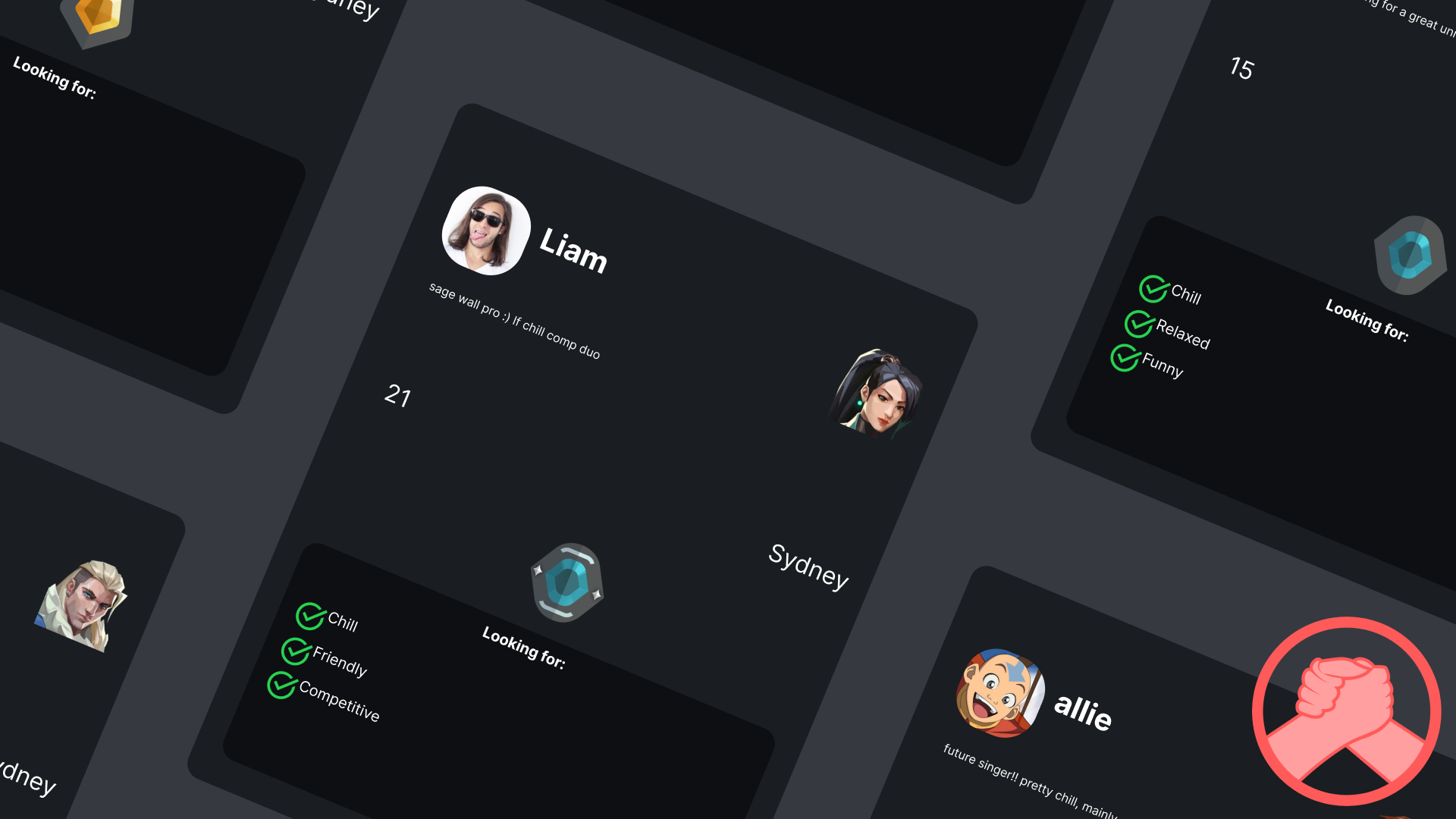 Joiner | Find teammates!